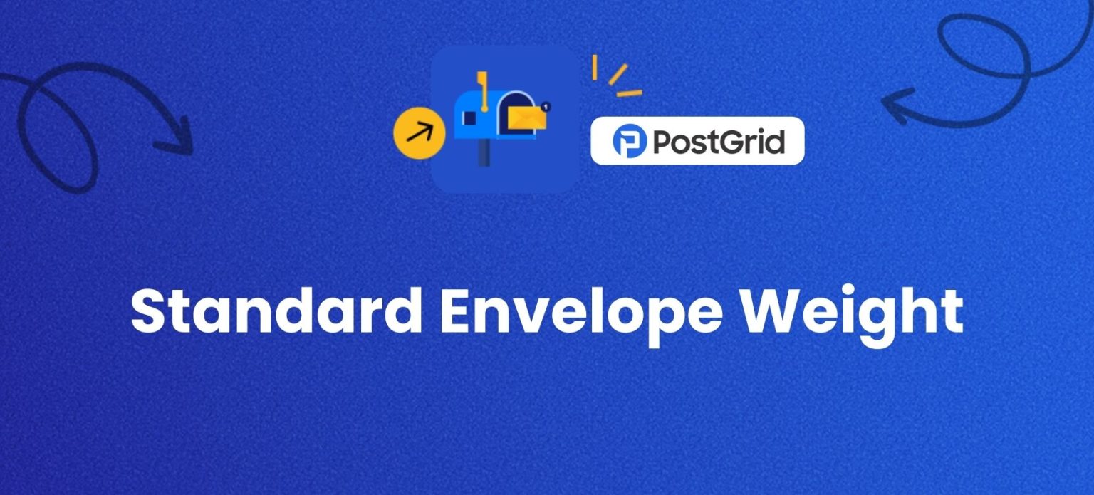 What is the USPS Standard Envelope Weight to Mail Effectively - PostGrid